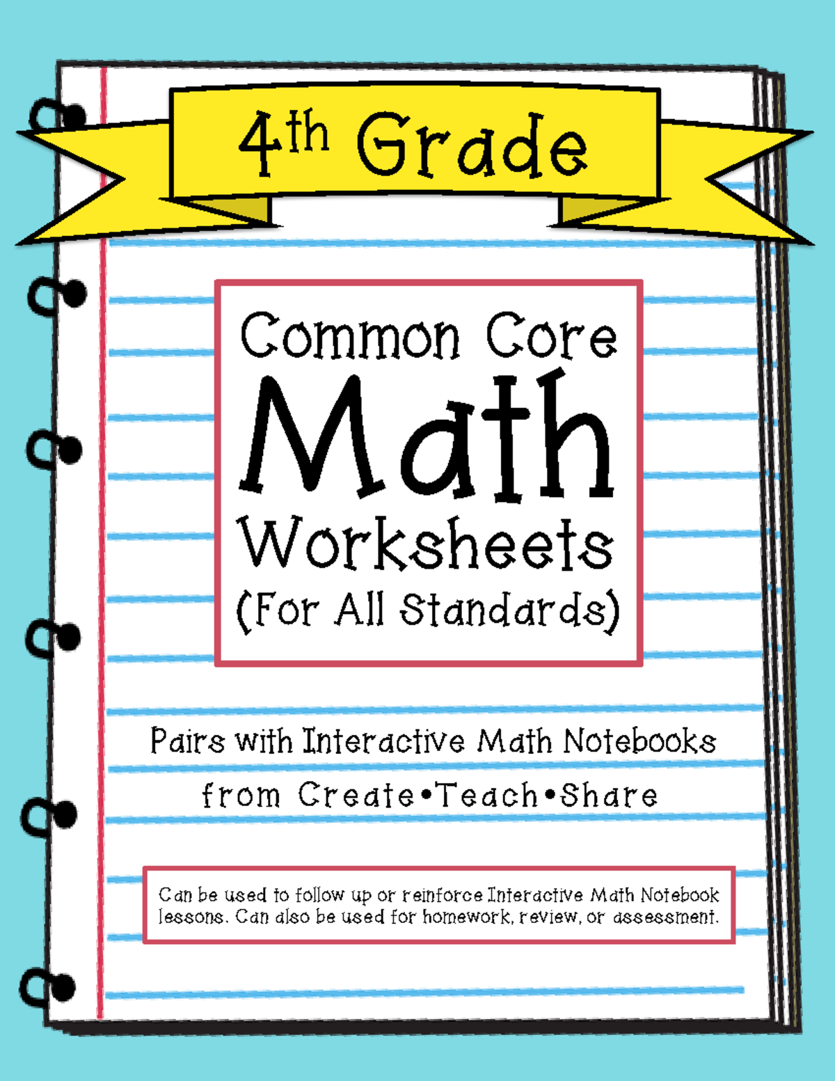 Common core math worksheets - 4 th Grade Pairs with Interactive Math ...