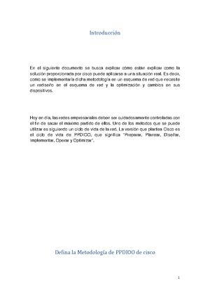 PPDIOO explicacion de las fases - PPDIOO (Prepare, Plan, Design ...