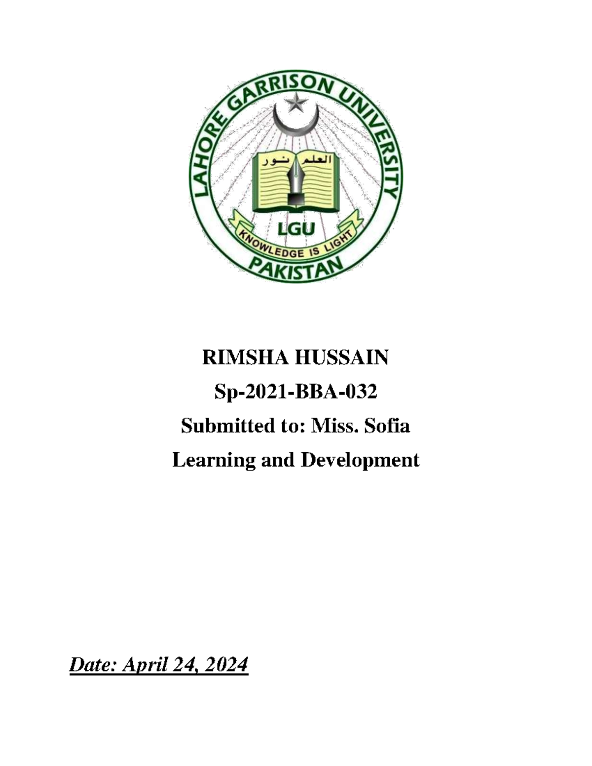 BBA-032: Assignment 1 on Employee Adaptation to New POS System - Studocu