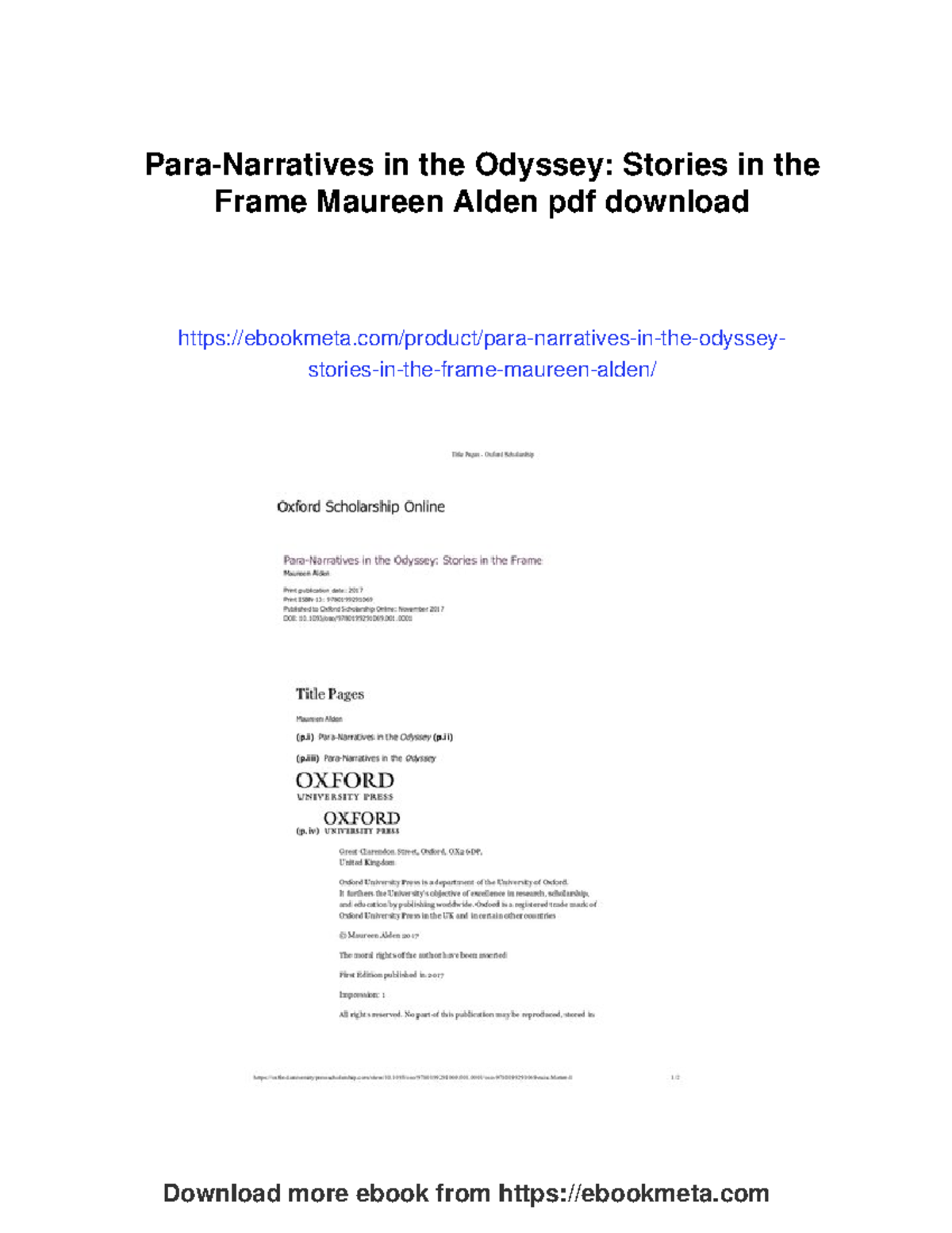 "ENG 201: In the Odyssey - Exploring Narratives and Their Contexts ...