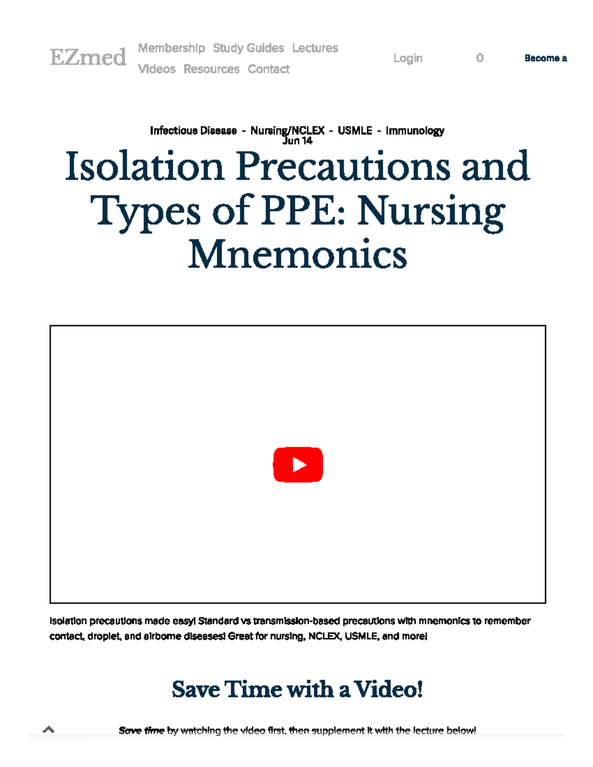 Isolation Precautions - NURS - 112 - Studocu