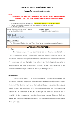 PR 1 Module 4 - Rrl - ####### PRACTICAL RESEARCH 1 QUARTER 3 – MODULE 4 ...