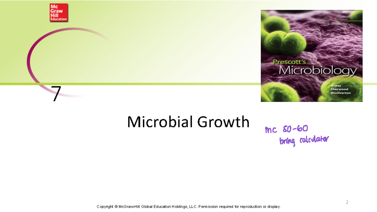 Biol 201 - Lecture 4 - Microbial Growth: Binary Fission & Cell Division ...