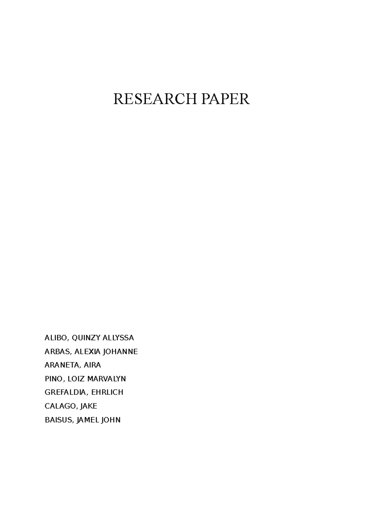Negative Impact of Faculty Shortages on Senior High Learning at AMACC ...