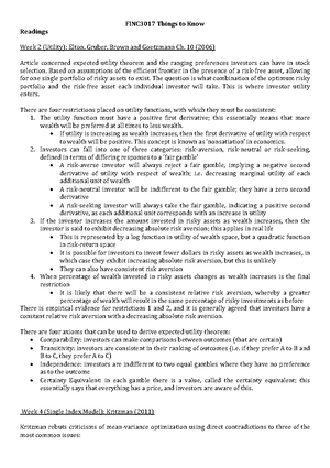 Week 4 solutions - week 4 solution - Week 4: Solutions to homework problems BKM chapter 6 The ...
