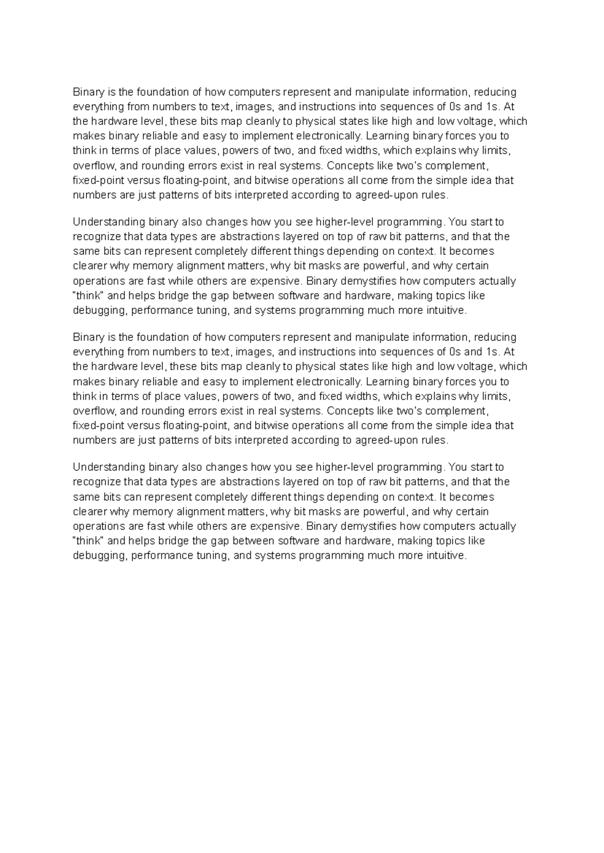 Binary Notes: Understanding the Foundation of Computer Information ...