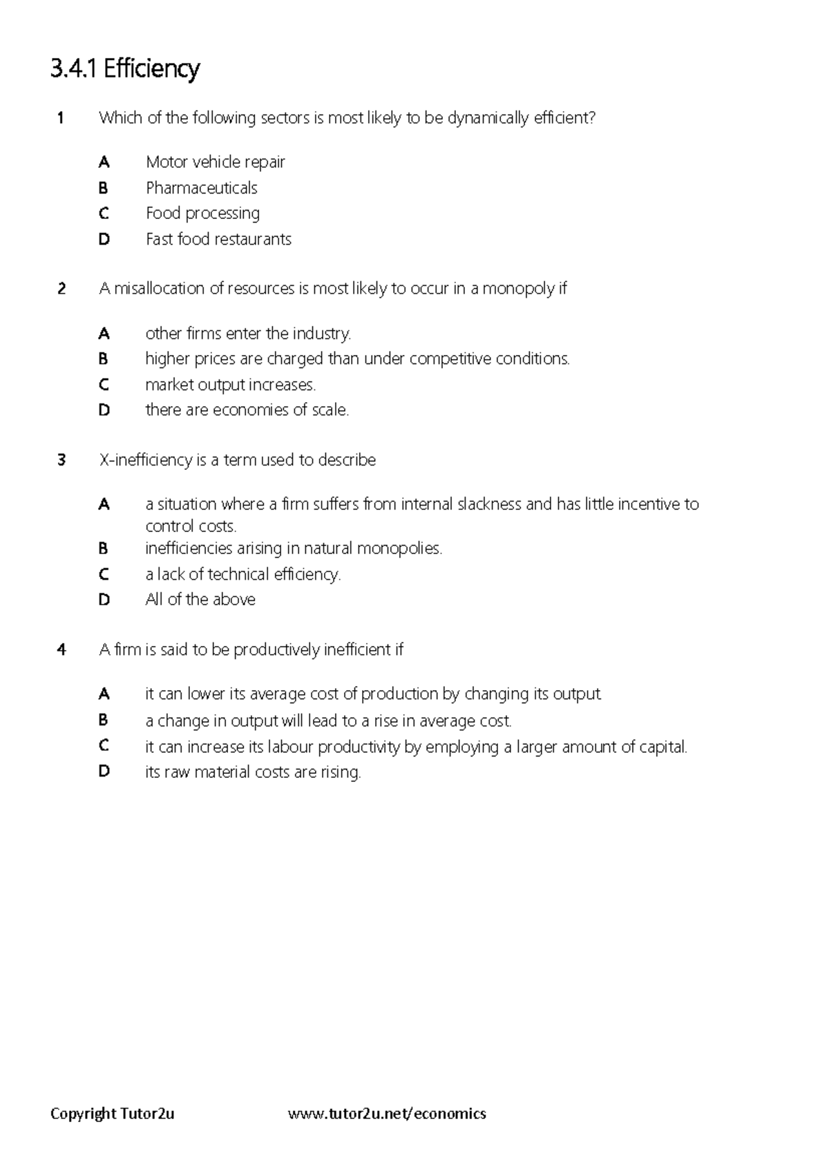 3.4.1 Efficiency - Japanese Essay Notes for Unit 2 - Studocu