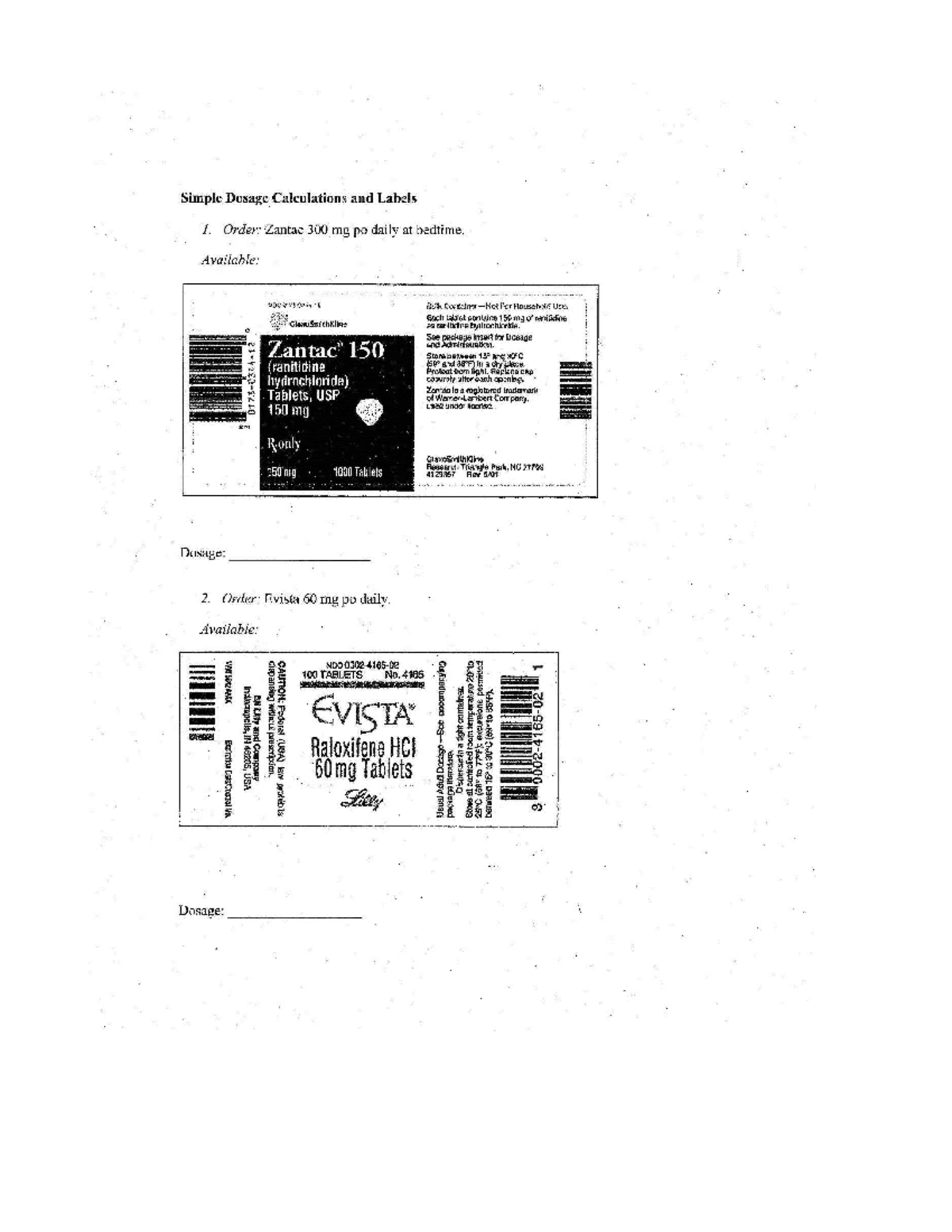 Dosage Calculations & Labels N101 (2) - Essential Guide - Studocu