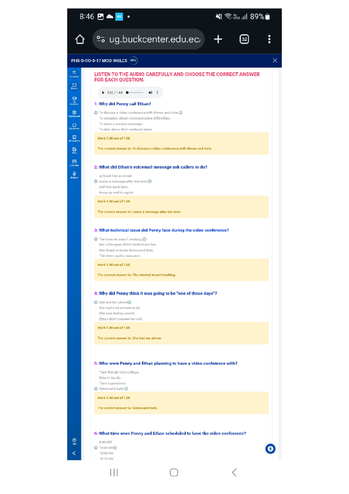 Listening Practice: Vo LTE2 32 MOD INGLES - Audio Comprehension ...