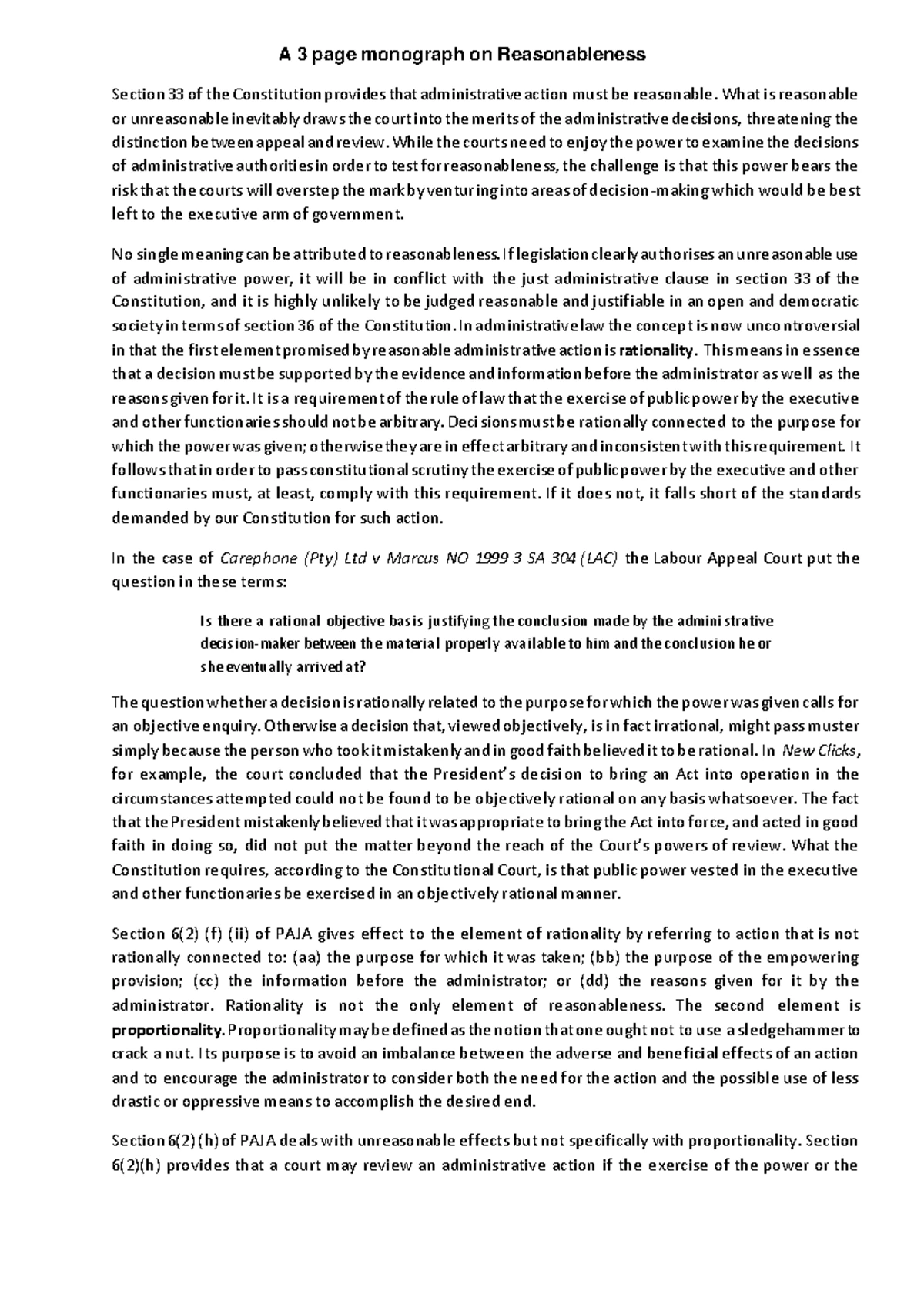 Fedsure Life Assurance Lt v Greater Johannesburg Transitional ...