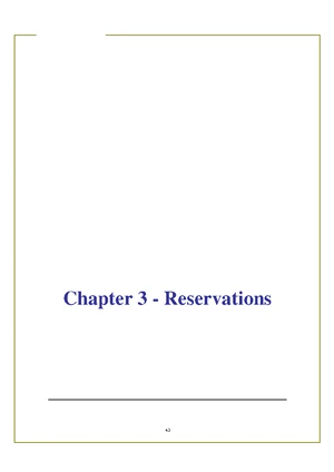 Rooms Management Opera PMS User Guide - Chapter 6 Rooms Management ...