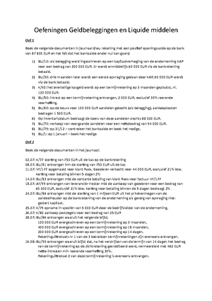 MAR - Minimumindeling van het algemeen rekeningenstelsel (MAR) voor ...