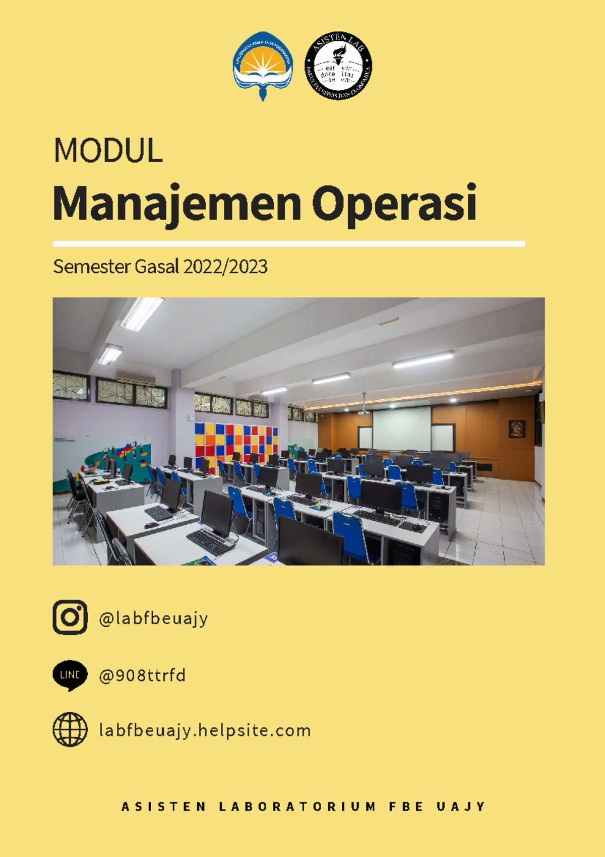 Strategi Tata Letak - Manajemen Operasi Semester Gasal 2022/ MODUL A S ...