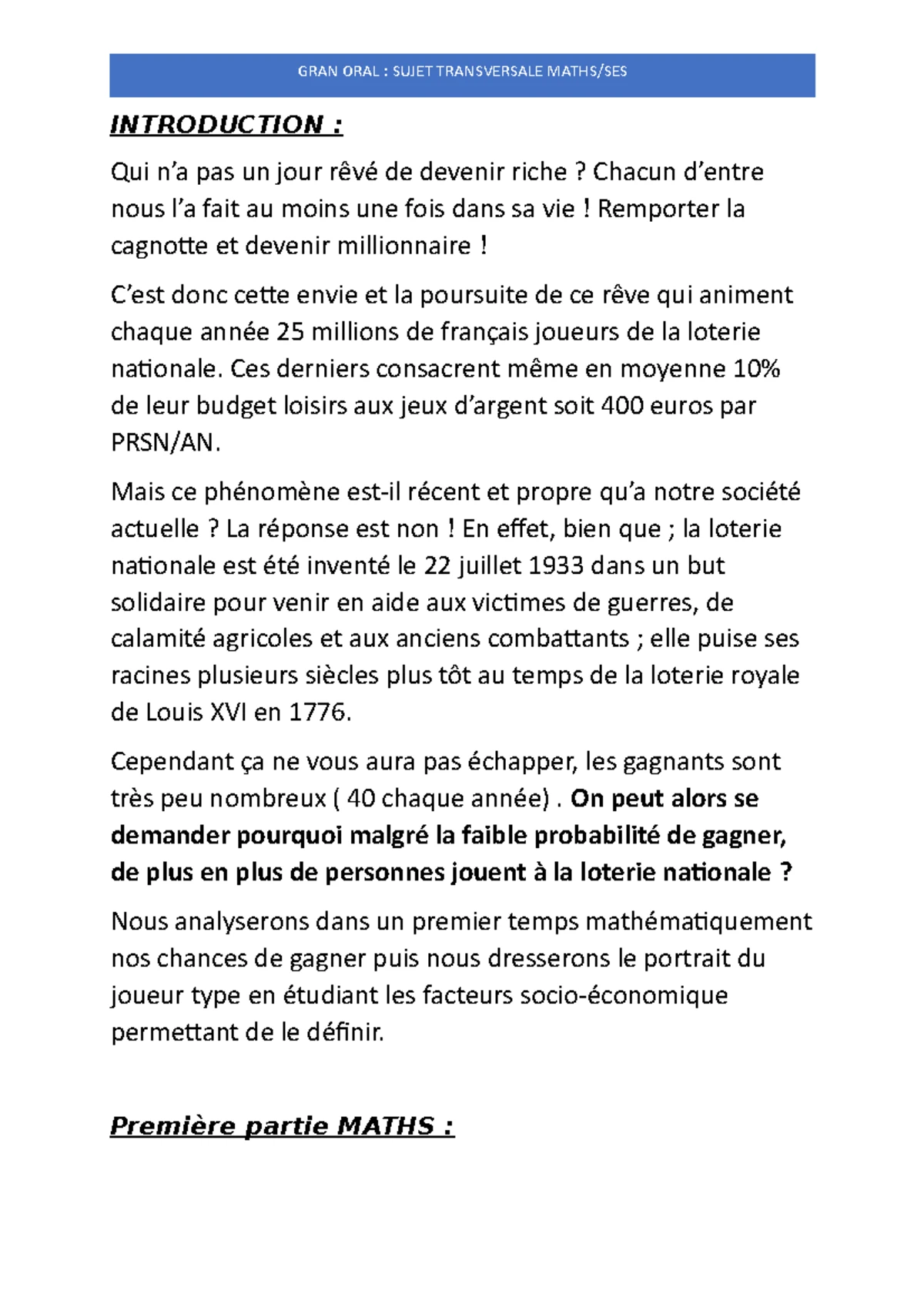 LE PARADOXE DE MONTY HALL : PROBLÈME DES TROIS PORTES EXPLIQUÉ - Studocu
