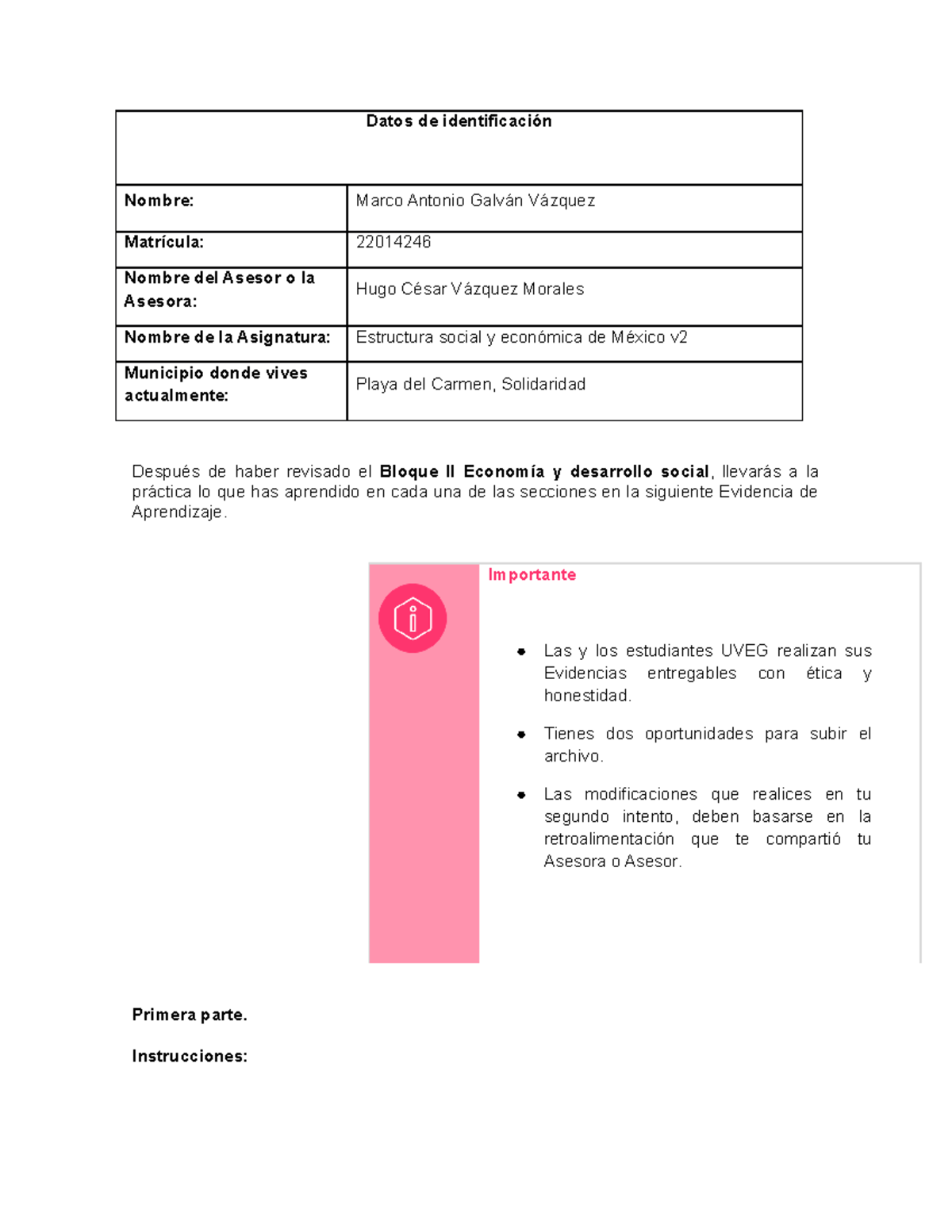 EA Bloque 2 - mmkkkk - Measurement and Assessment in Teaching - Datos ...