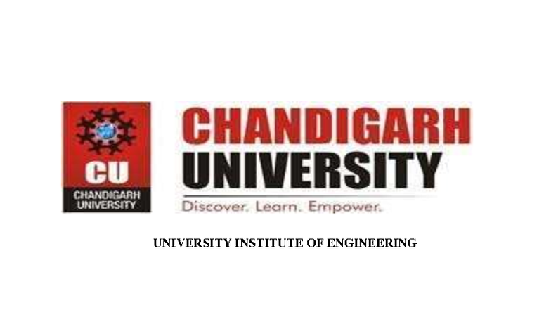 Java - java - Bachelors of Engineering - Computer Science - UNIVERSITY INSTITUTE OF ENGINEERING ...