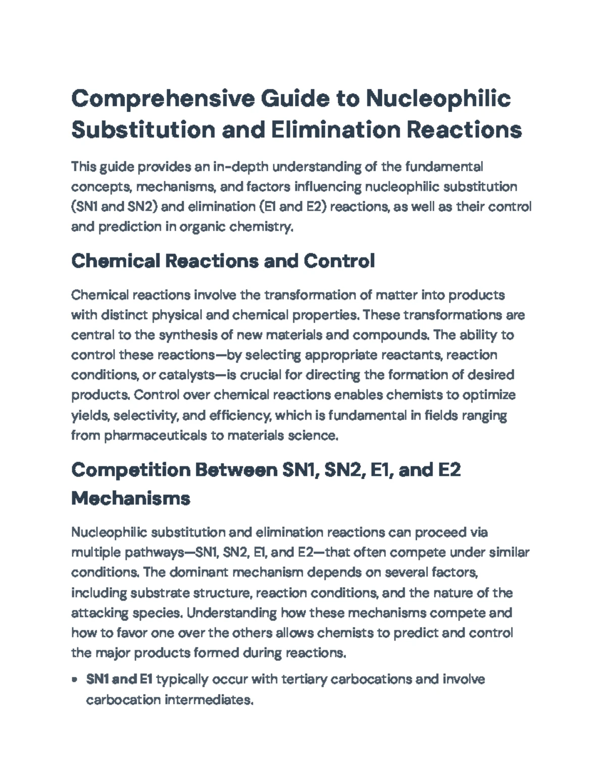 Classification of Nucleophiles and Bases: Strong vs Weak - Studocu