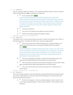 Final Exam Review For Nsg122 Nursing Fundamental Concepts And Practice