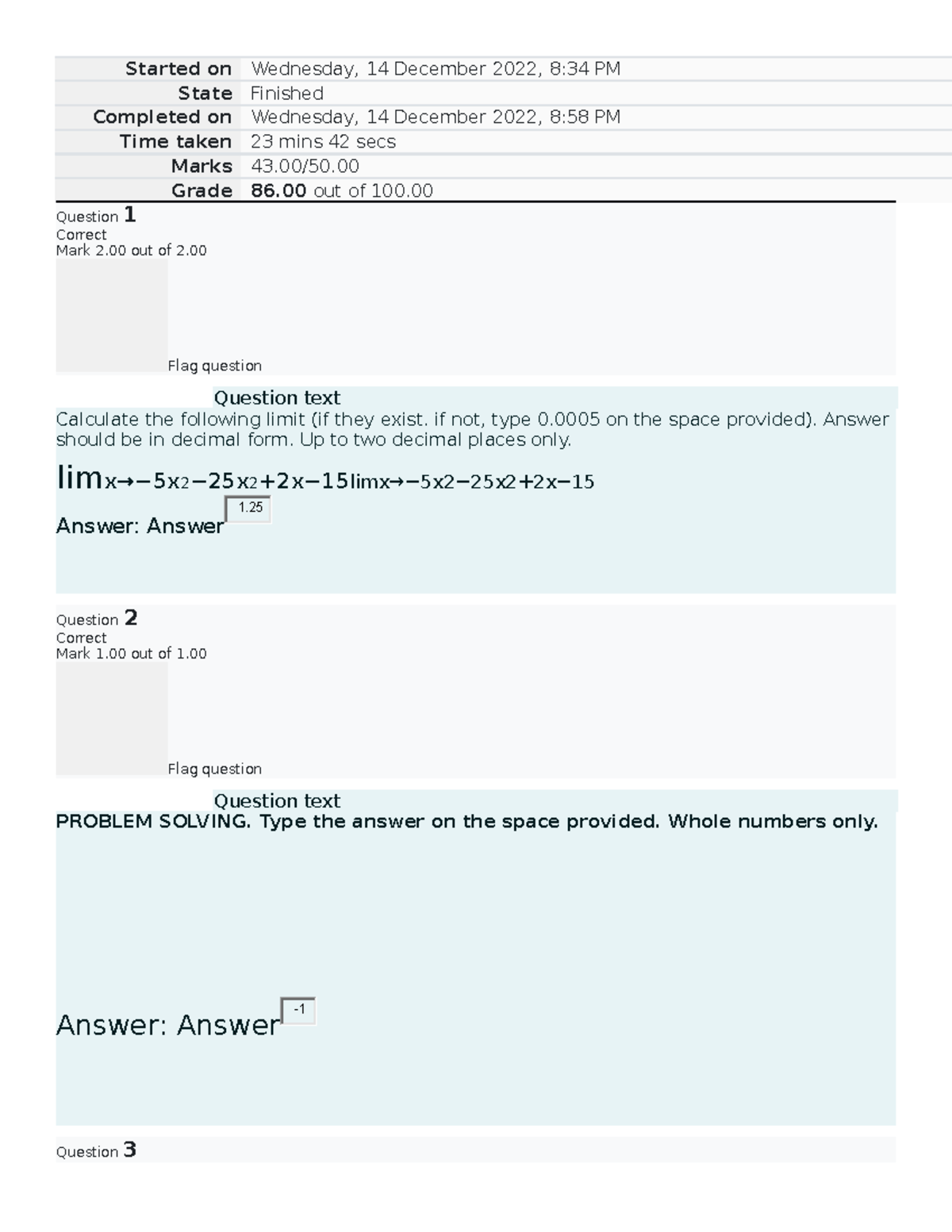 Calculus 2 Final Exam Questions and Solutions - Studocu