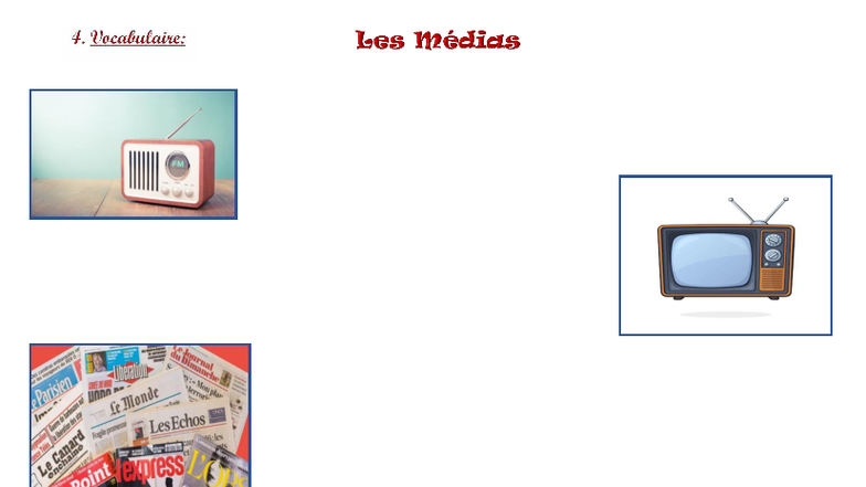 Pháp 4 - Tiết 11 - Exercice de Complétion sur les Médias et le Pouvoir ...