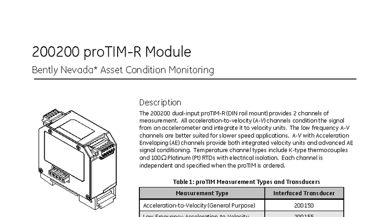 200200 Module B: Bently Asset Condition Monitoring Overview - Studocu