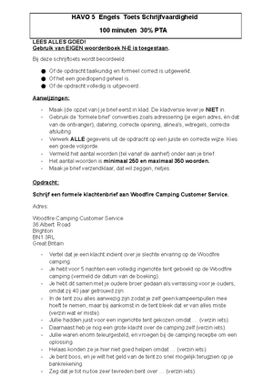Engels leestoets opgave - HA-1002-a-19-1-o Examen HAVO 2019 Engels Bij ...