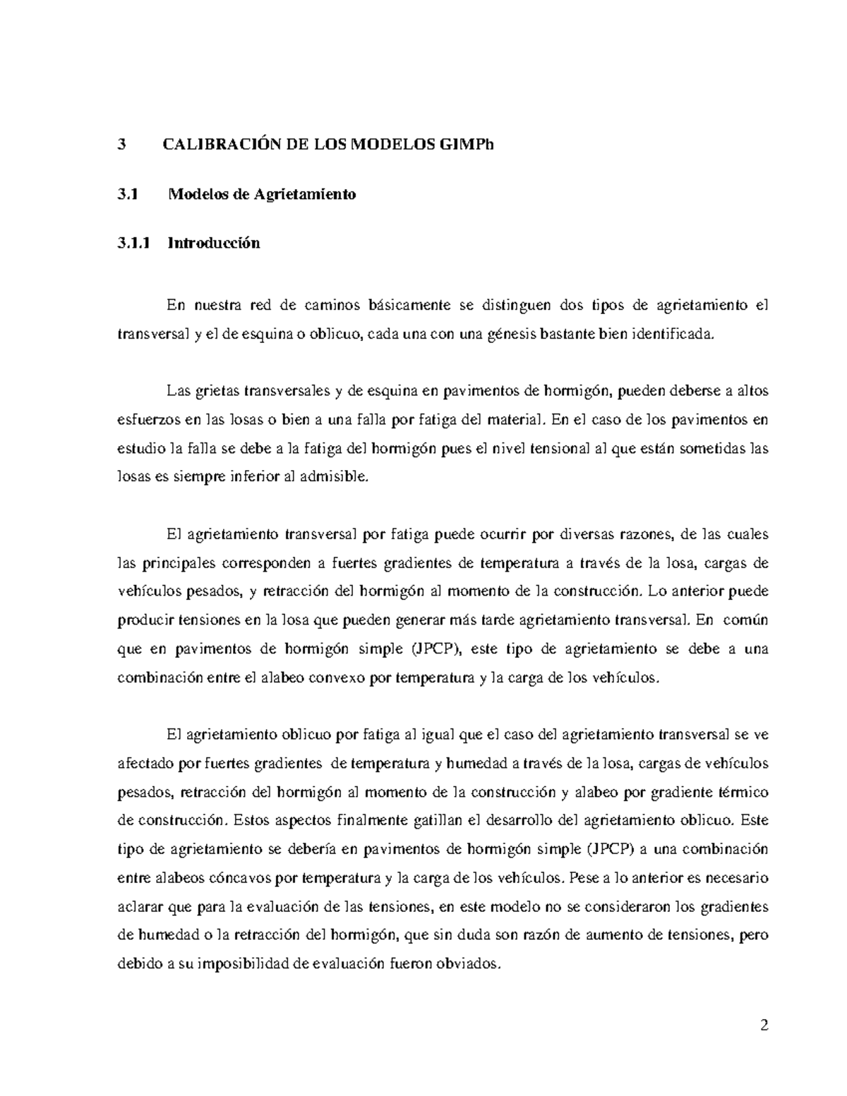 Modelos de Deterioro en Pavimentos de Hormigón - CALIBRACIÓN - Studocu