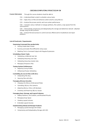 Shell Scripting - Linux and Shell Scripting - Question 1. Answer ...