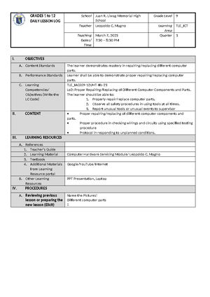 Math 10 Q4 Module 5 - Reviewer for math Q10 - 10 MATHEMATICS Quarter 4 ...