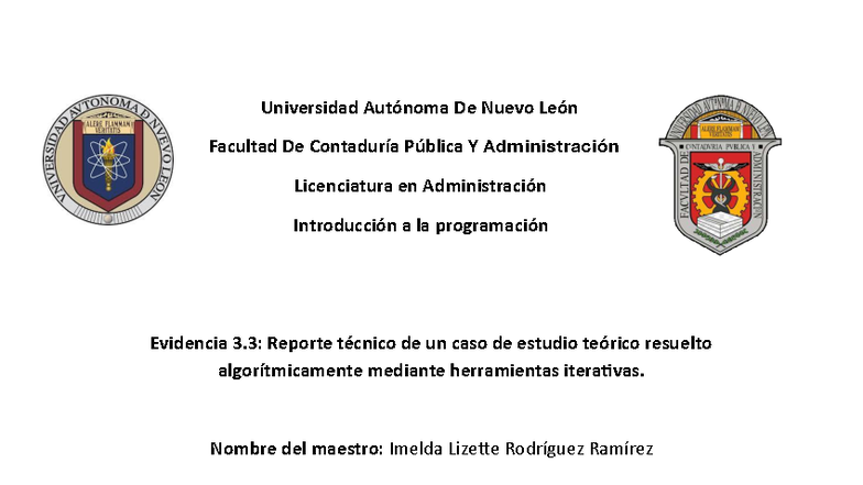 EV 3: Reporte Técnico de Caso de Estudio en Programación Python - Studocu