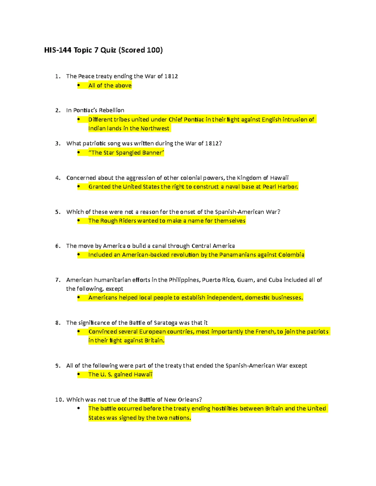 HIS 144 - Historical Journal - Chase McCullough HIS 144 Professor McGee ...