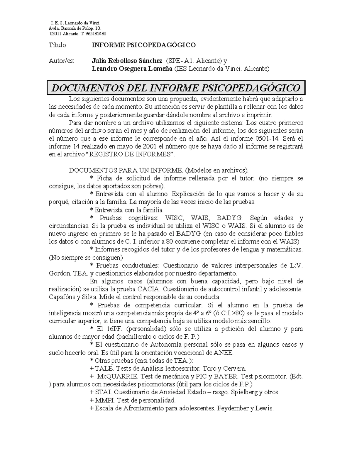 Modelo PAP: Pasos para la Elaboración del Plan de Actuación Personalizado - Studocu