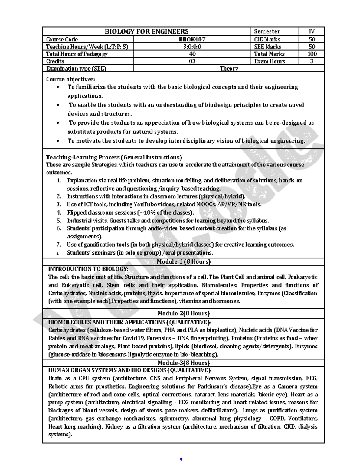 @vtucode BBOK407 syllabus 2022 scheme - Common to all the branches ...