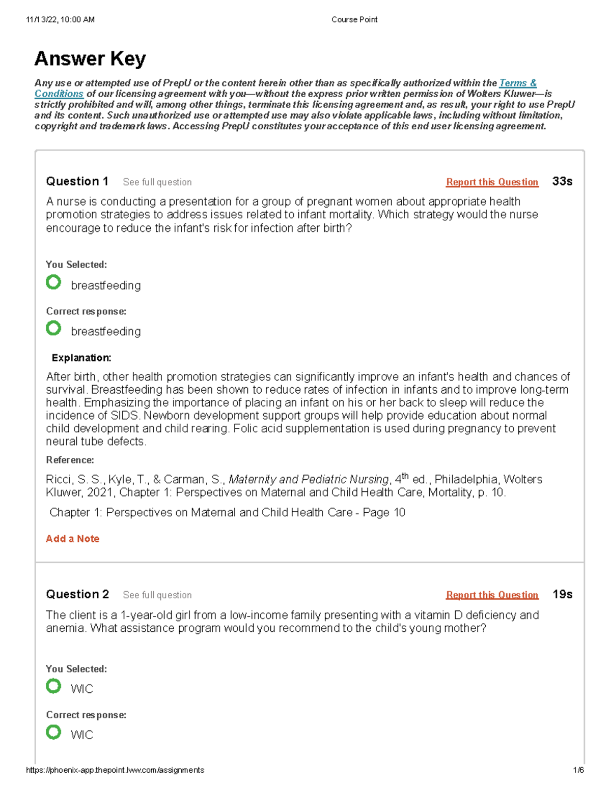 PEDS Chapter 1-1: Maternal and Child Health Care Insights - Studocu