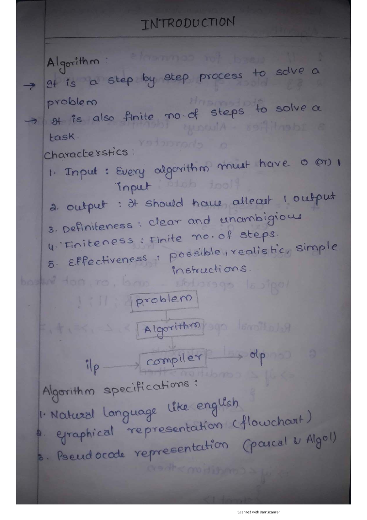 DAA Unit-1: Introduction to Algorithms and Pseudocode Concepts - Studocu