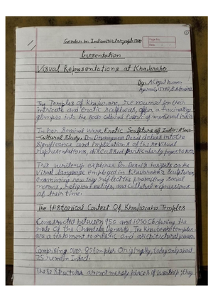 DSE ASS 1: Summary of Knowledge Transmission in Early India - Studocu