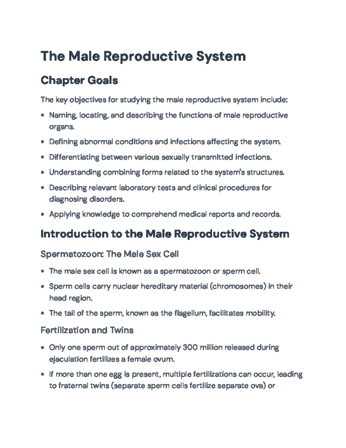 Male Reproductive System Overview: Anatomy, Pathology & Tests (GU ...