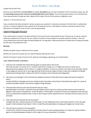 Career path chart copy - i got 100 on it - Career Path Chart Criterion ...