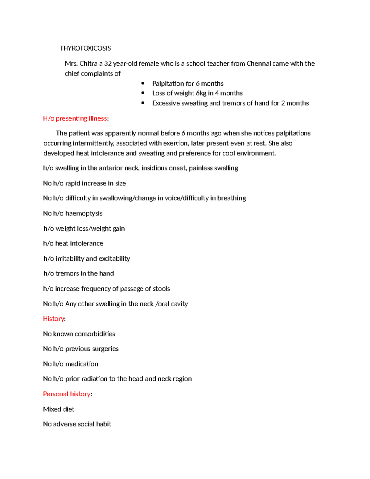 Graves Disease Case Study - THYROTOXICOSIS Analysis - Studocu