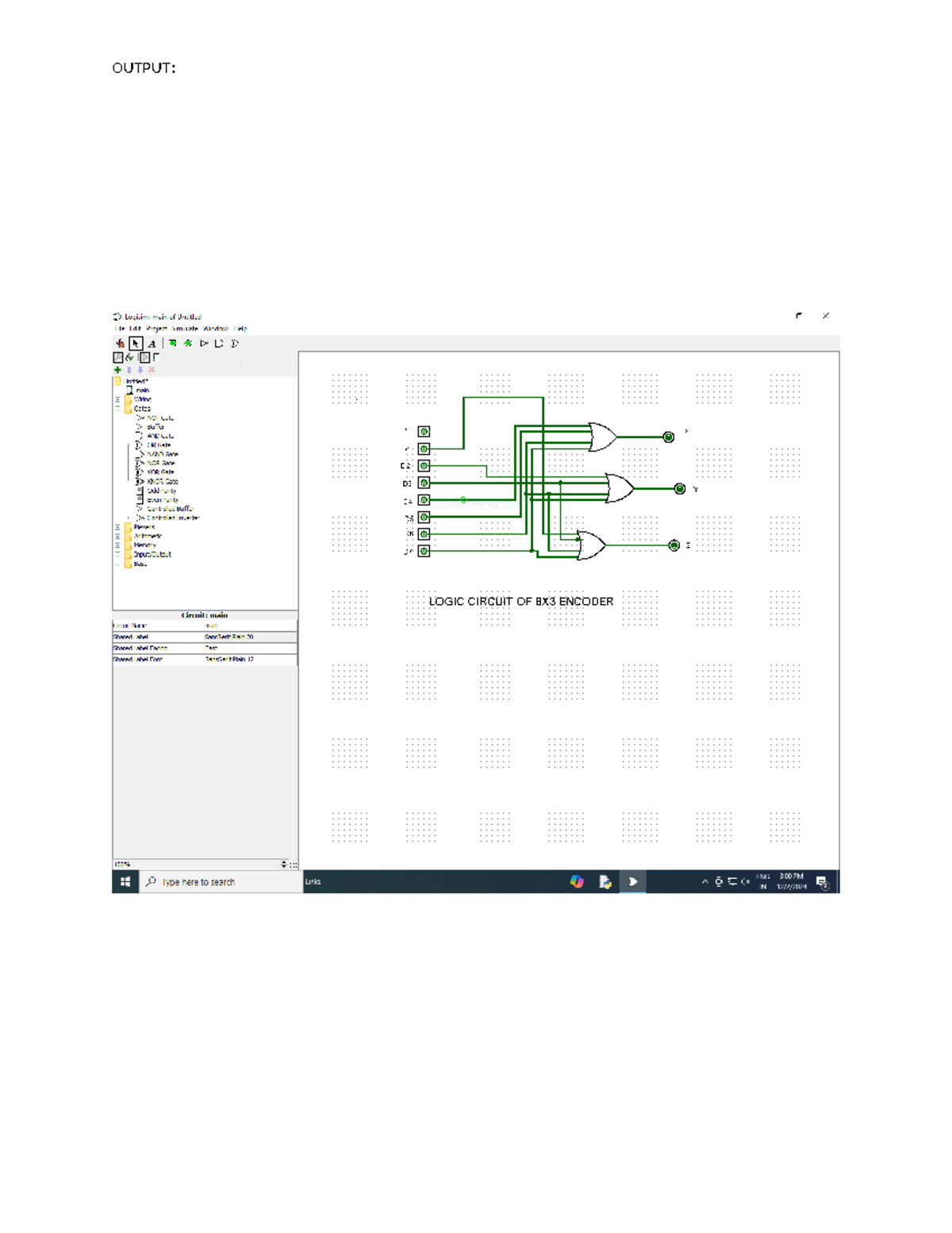 ENG 3:00 PM Logic Circuit Design for 8x3 Encoder - Studocu