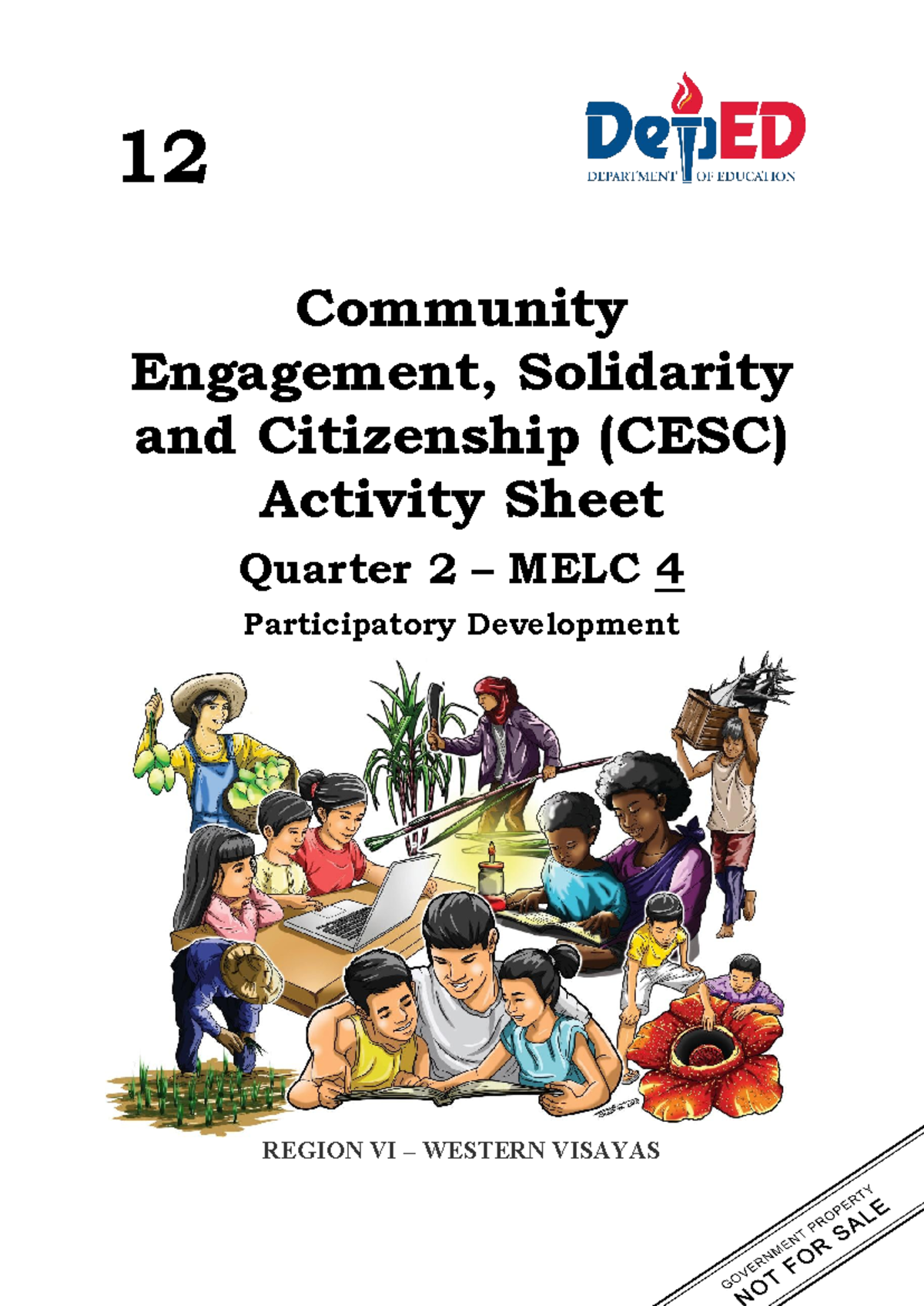 CESC Activity Sheet No. 4 - Participatory Development for Grade 12 ...