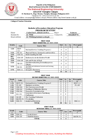 OJT Parental Consent Form-2 - CITY COLLEGE OF TAGAYTAY Akle St ...