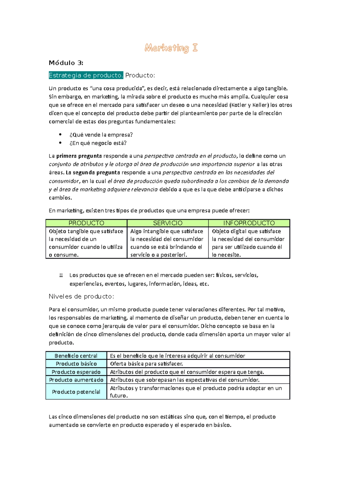 Resumen M3 y M4: El Brief Creativo en Campañas Publicitarias - Studocu