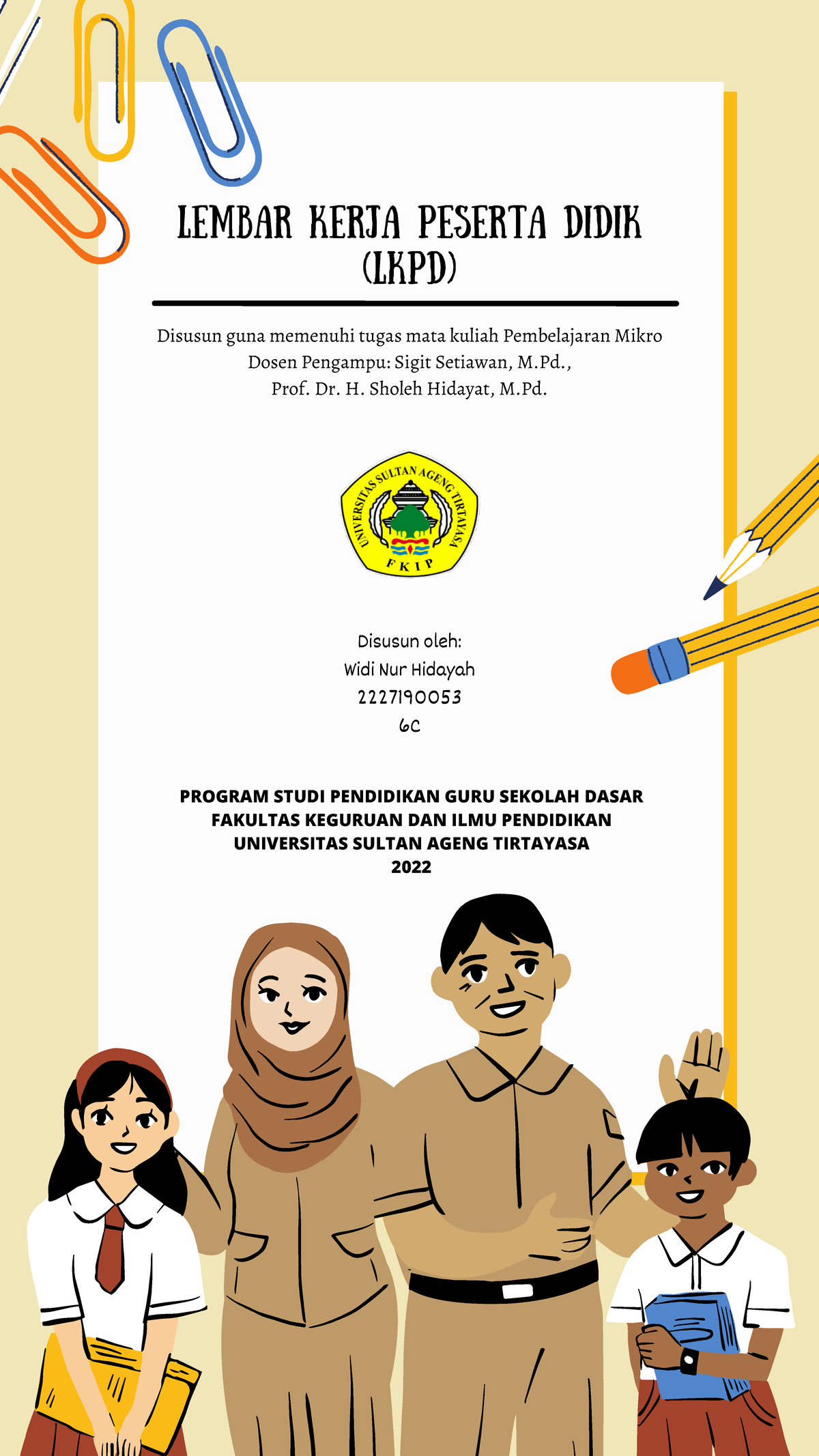 Lkpd kelas 2 tema 2 Subtema 1 pembelajaran 1 - Lembar Kerja Peserta ...