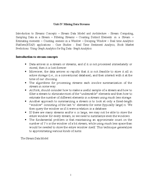 Big Data Analytics - CCS334 - Studocu