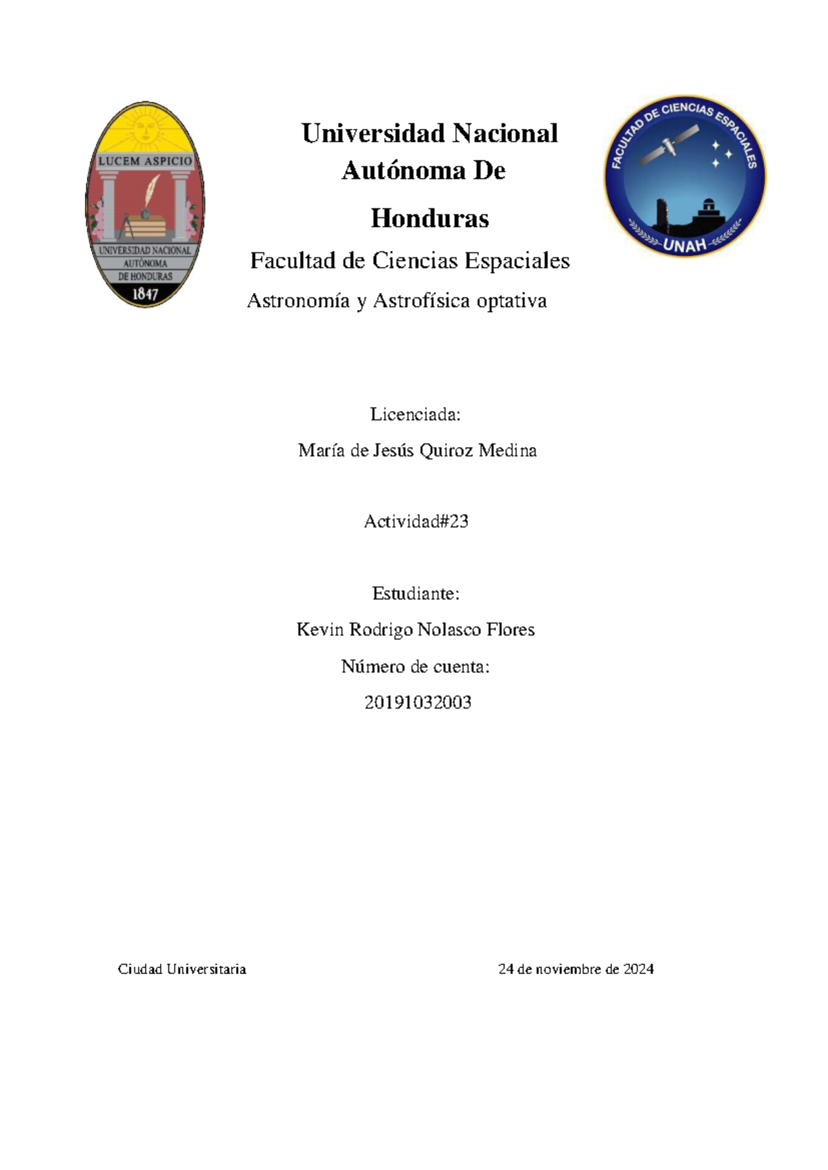 Nolasco Kevin U3T6a1 - Tareas - Universidad Nacional Autónoma De ...