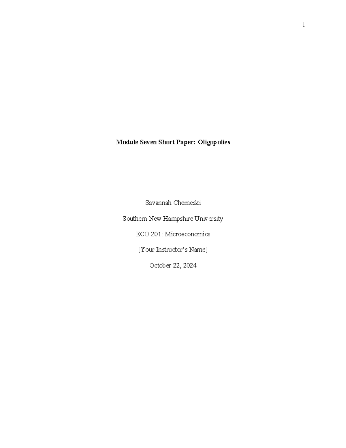 ECO 201 Module 7 Short Paper: Analysis of Amazon's Oligopoly Strategies ...