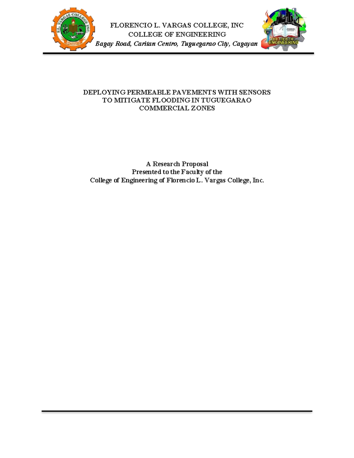 Deploying Permeable Pavements with Sensors: A Research Proposal for CE ...