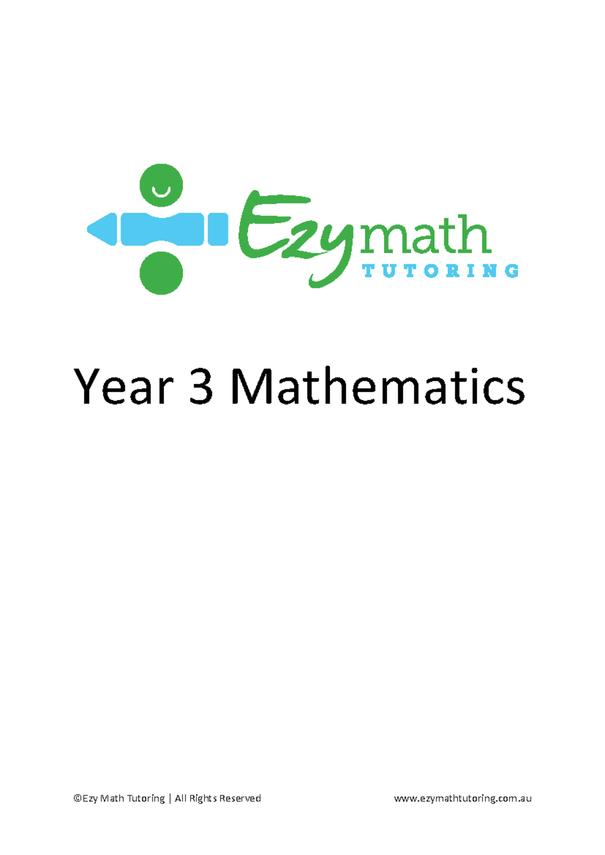 Ezy Math Tutoring - Year 3 Mathematics Study Guide - Studocu