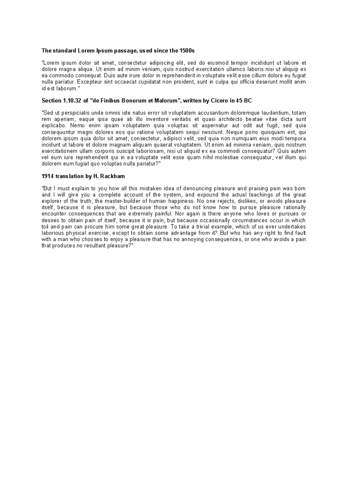 Lacina - Study Notes for English: The Standard Lorem Ipsum Passage ...
